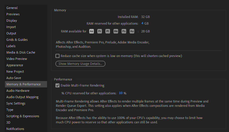 Preferences | amv.tools